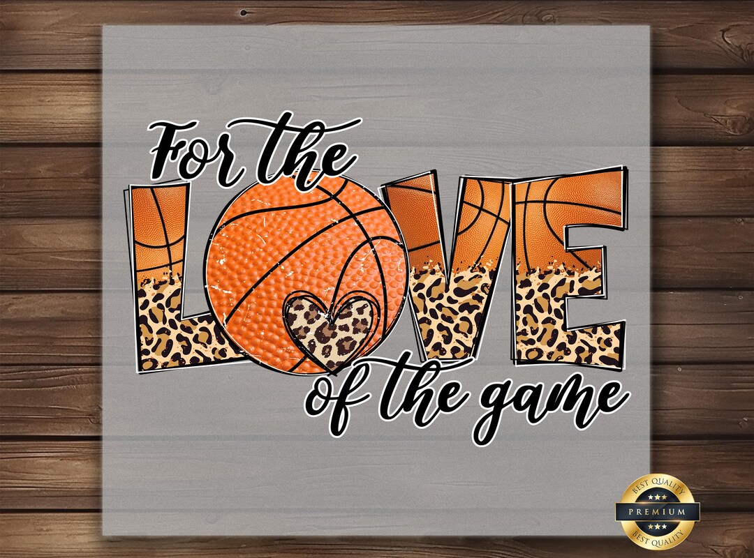 Leopard Print Basketball DTF Transfer: Sporty Iron-on Design - Etsy