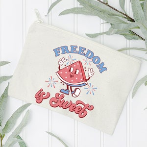 Freedom is Sweet DTF Transfer: 4th of July Iron-on Decal - Etsy