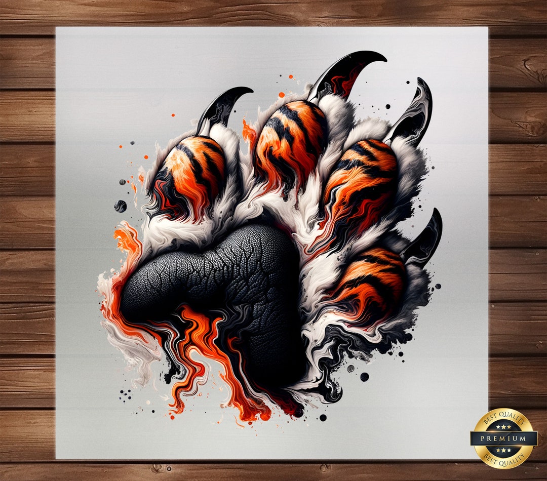 Go Tigers Go DTF Transfer, Spirited Design for Apparel, Perfect for ...