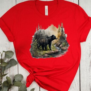 Bear Hunt DTF Transfer, Adventure Design for Outdoor Enthusiasts ...