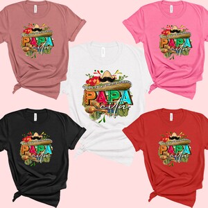 Papacita Mexican Day DTF Transfer, Festive Design for Apparel, Mexican ...