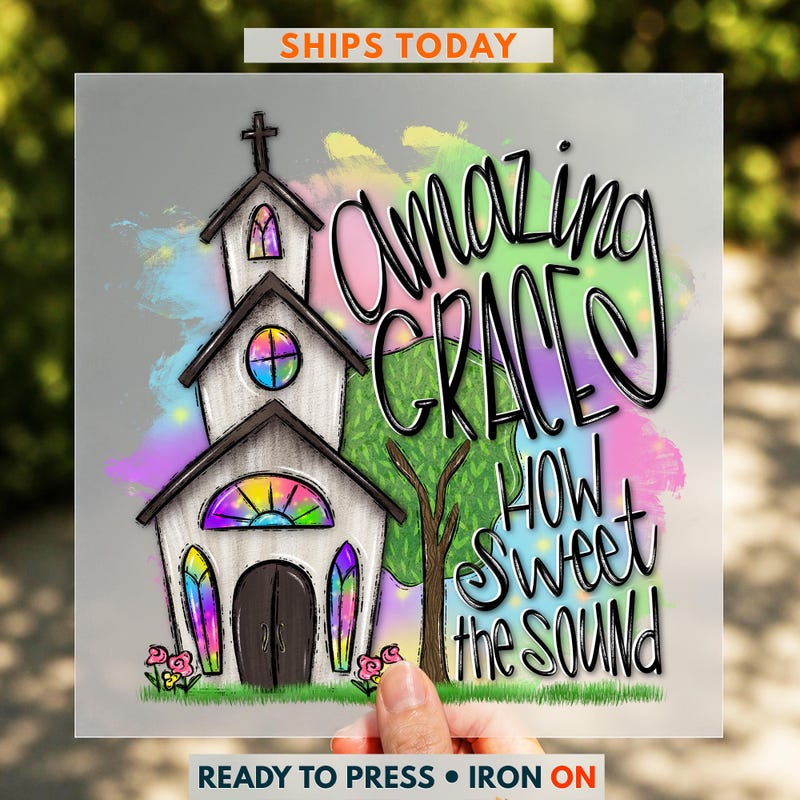 Church Dtf Transfer - Etsy
