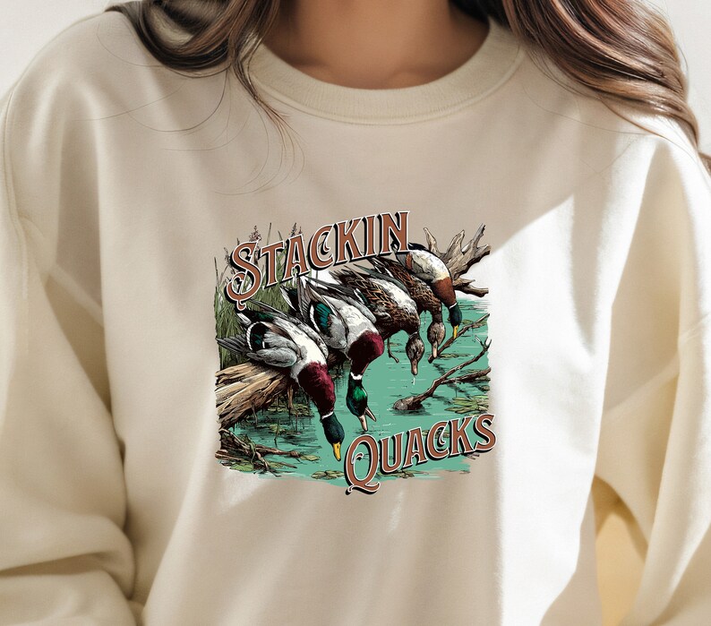 Duck Hunting DTF Transfer: Waterfowl Hunter Design - Etsy