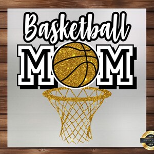Basketball Mom DTF Transfer: Sporty Athletic Design - Etsy