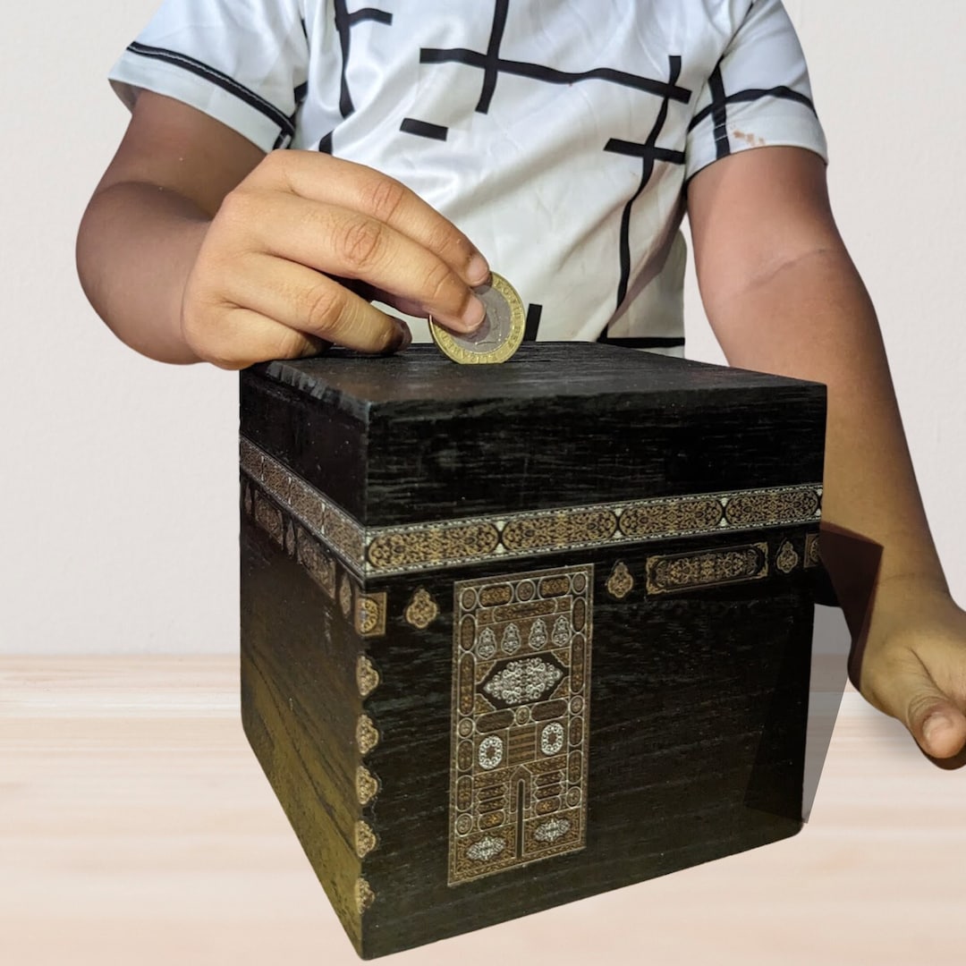 Islamic Kabah Sadaqah Money Saving Box - Etsy