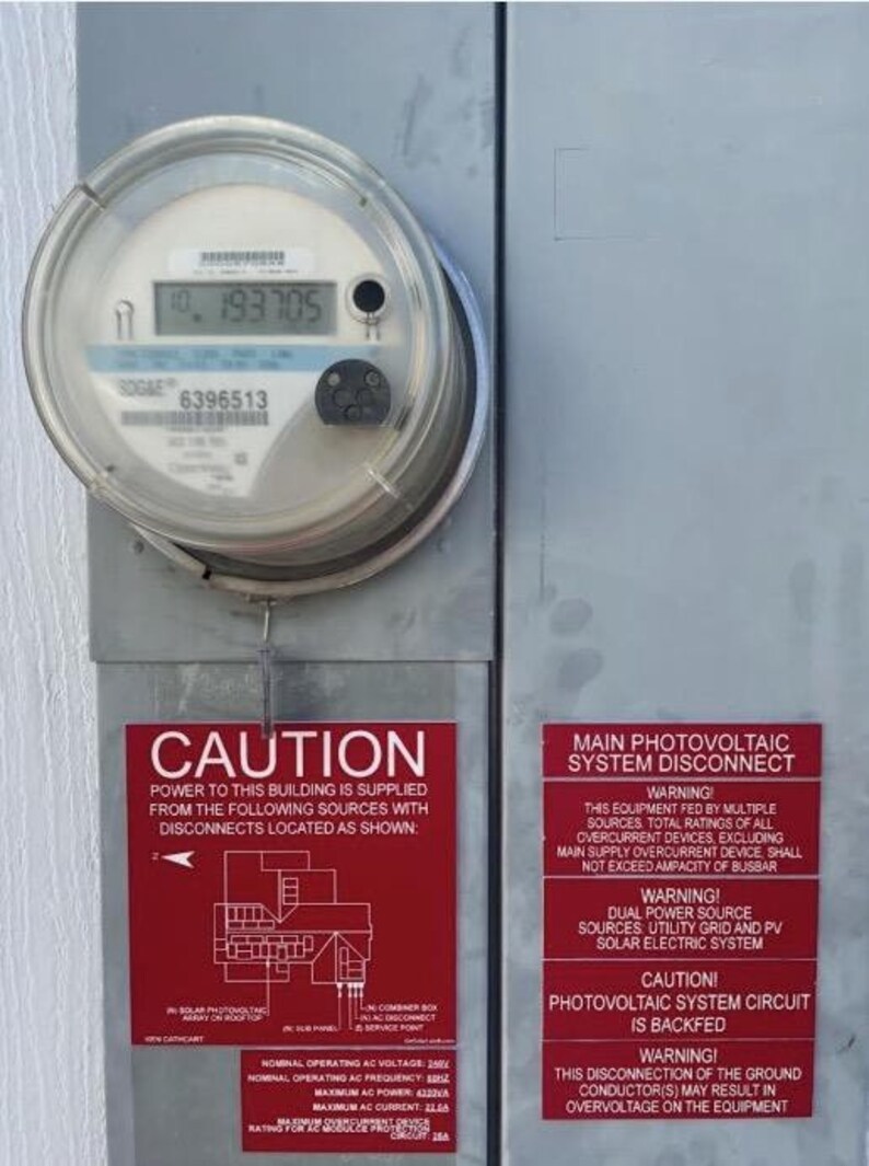 Solar Placard 4"x4" - Etsy