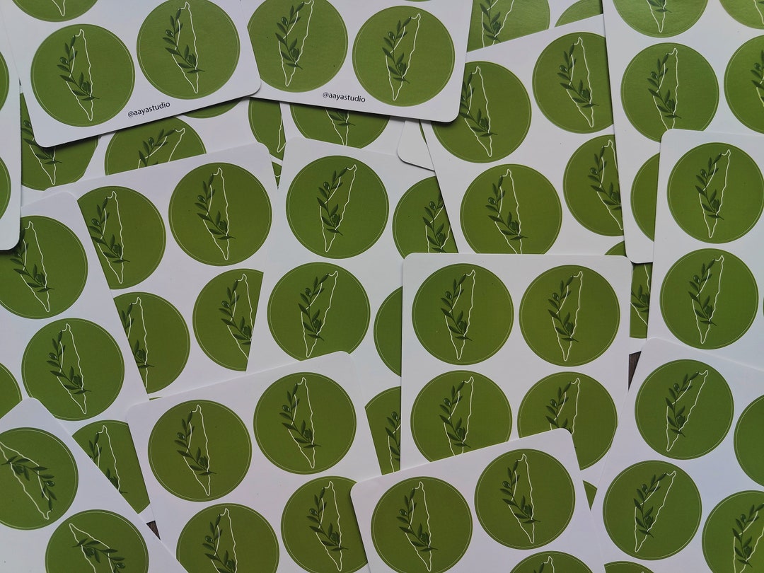 Palestine Olive Branch Sticker Sheet - Etsy