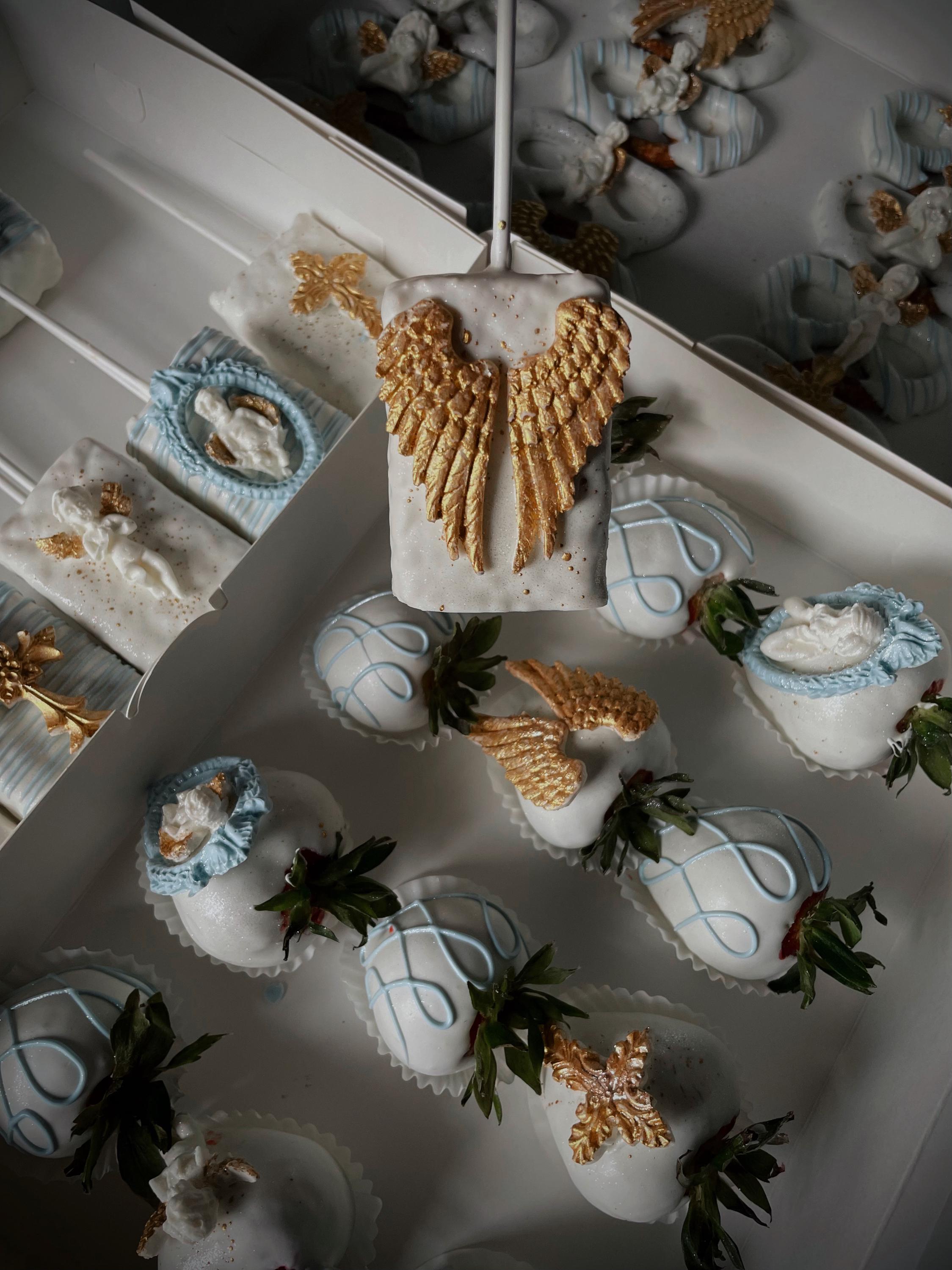 Baptism Treats Angel Rice Krispies - Etsy