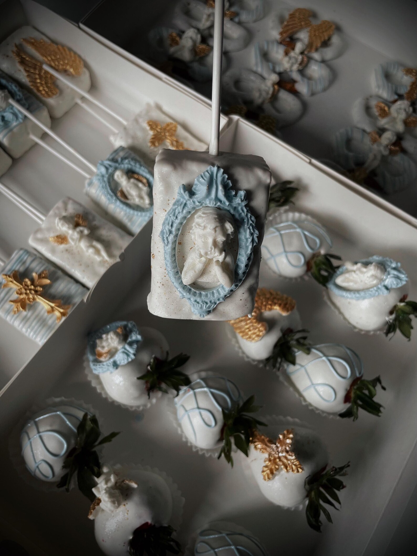 Baptism Treats Angel Rice Krispies - Etsy