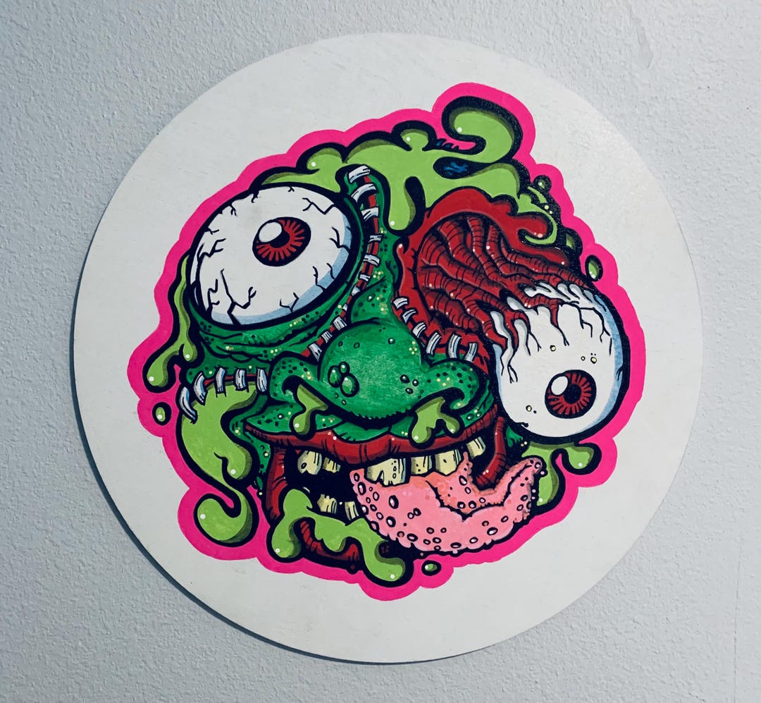Madballs Custom Painting Art Character Retro 80’s - Etsy