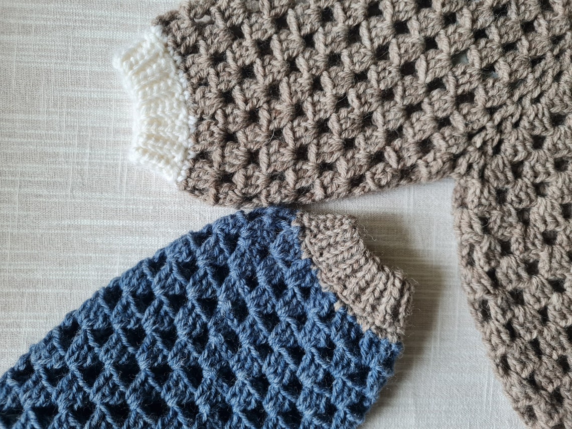 Crochet PATTERN Mini Heart Sweater sizes 0-2 2-4 4-6 and - Etsy