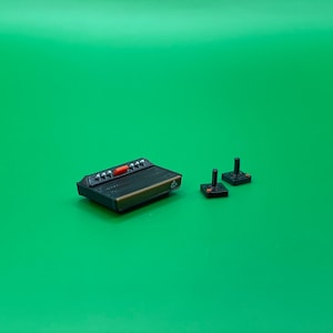 Retro 80s Gaming Setup 3D STL – 1:12 Scale Dollhouse Console & TV ...