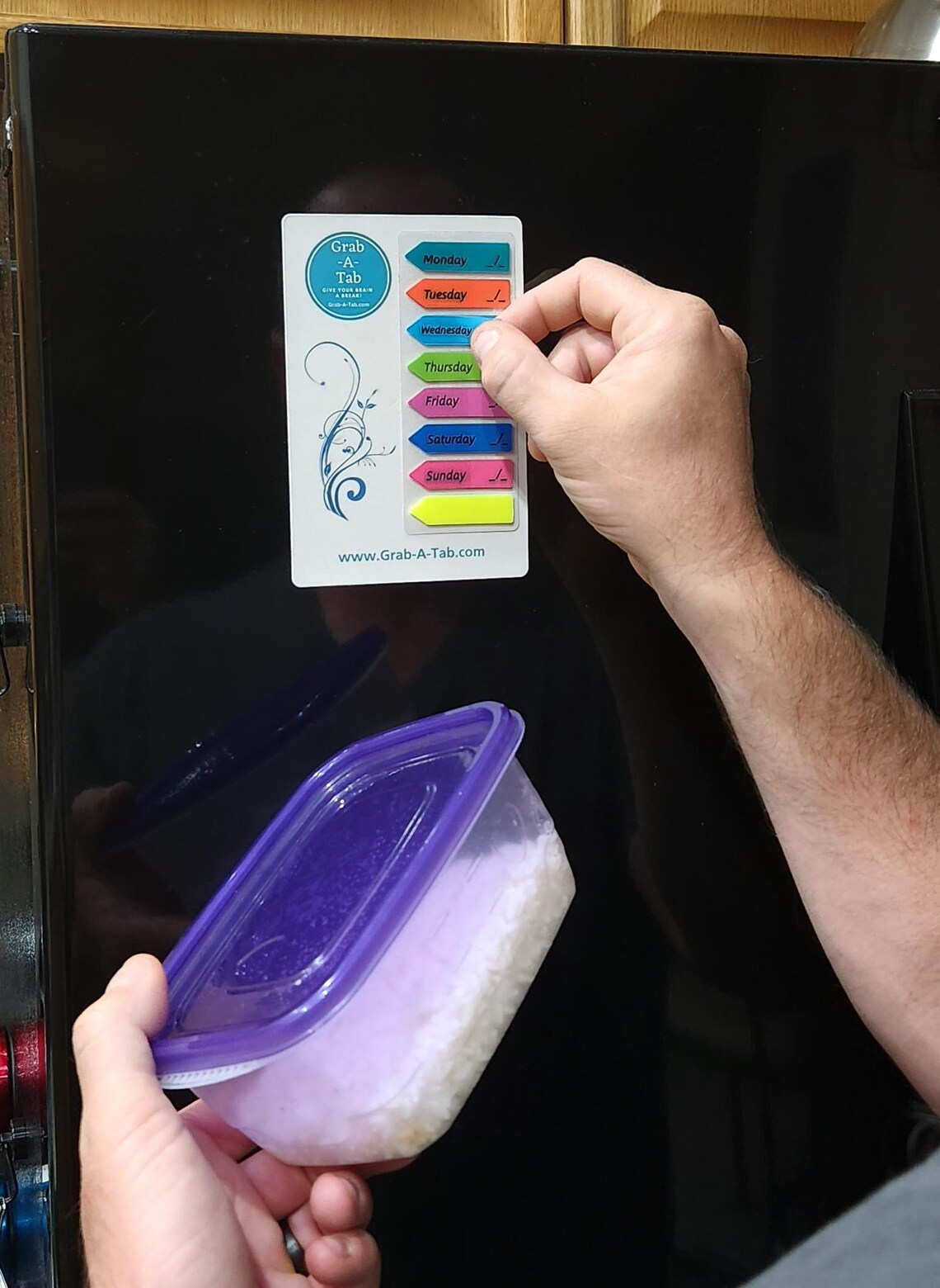 Food Labels Magnet! Grab-a-tab, Butterfly! 160 Tabs-7 Days/wk Reusable ...