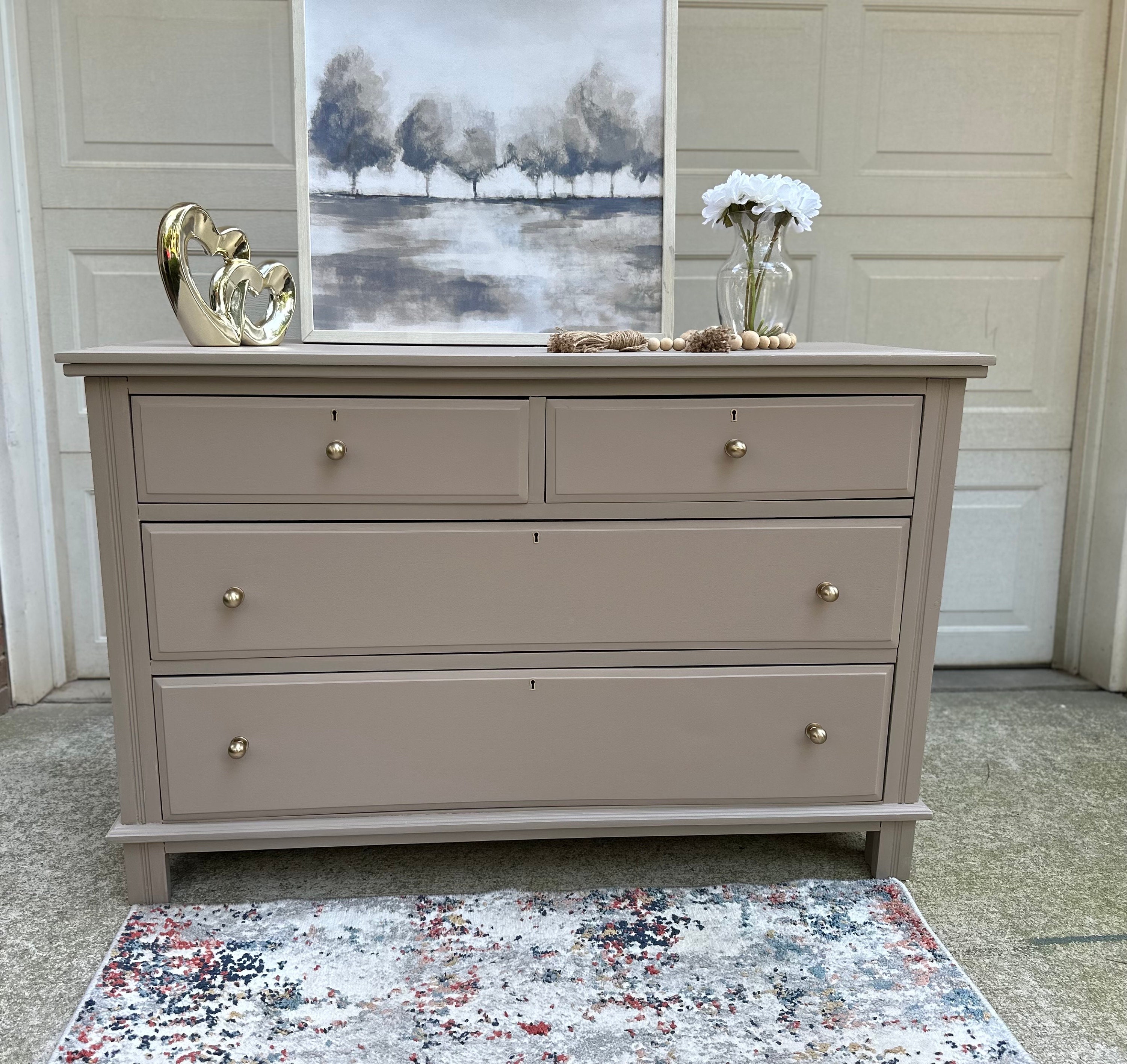 Vintage Dresser Credenza Sideboard TV Console Bedroom Furniture ...