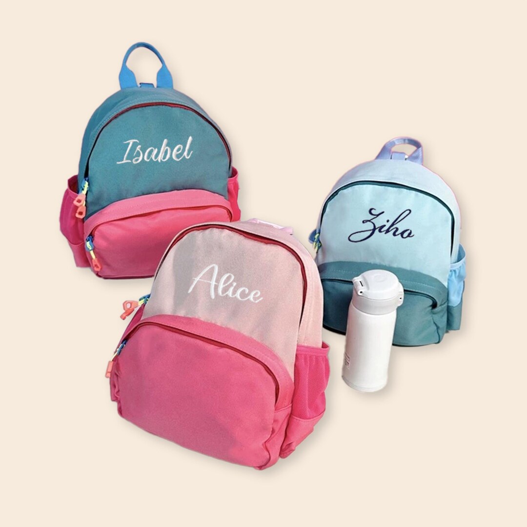 Personalized Kid Backpack, Daycare Backpack,embroidery Backpack, School ...