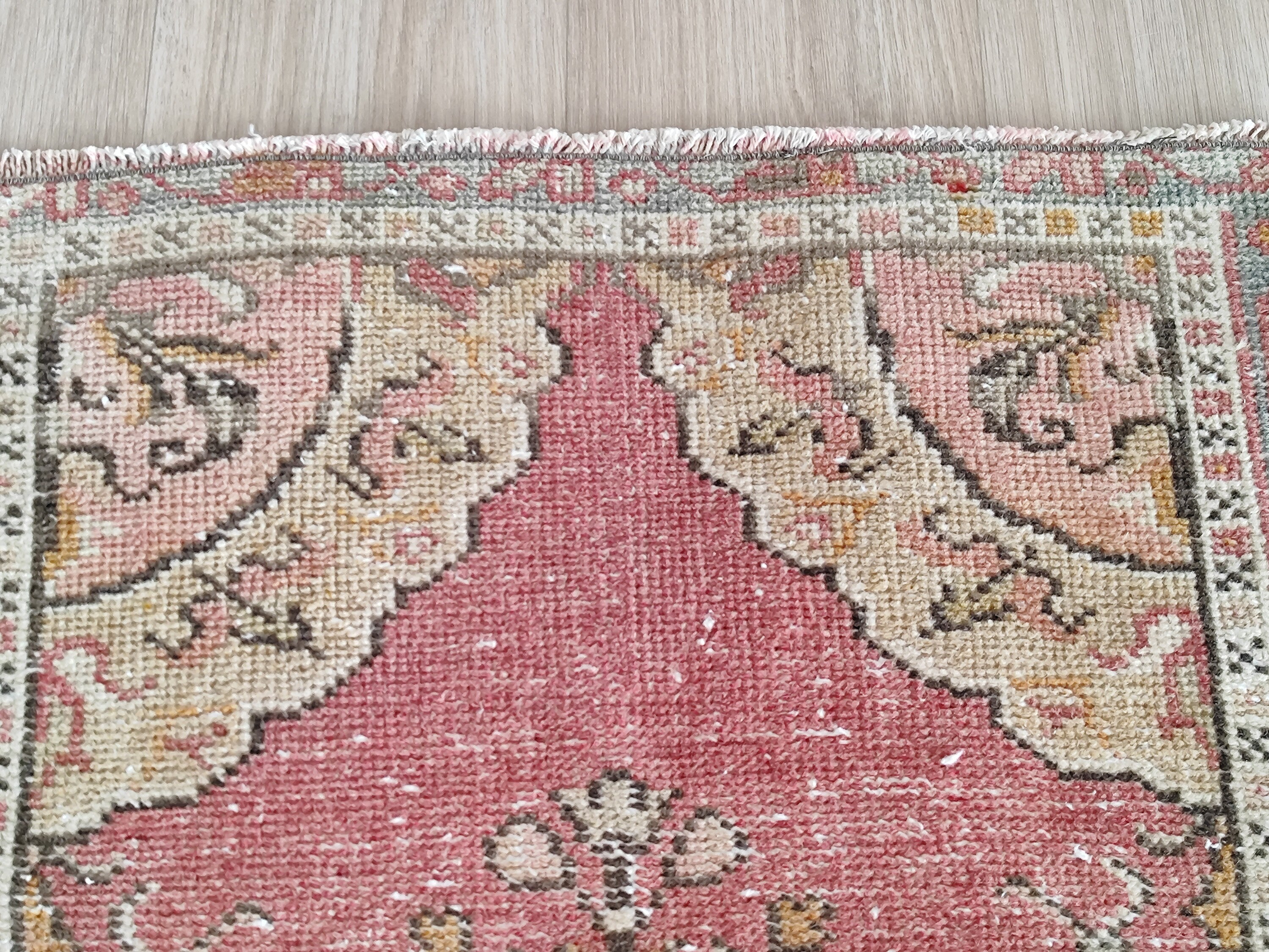 2x5 Pink Blue Orange Green Turkish Runner,2x5 Vintage Runner,oushak ...