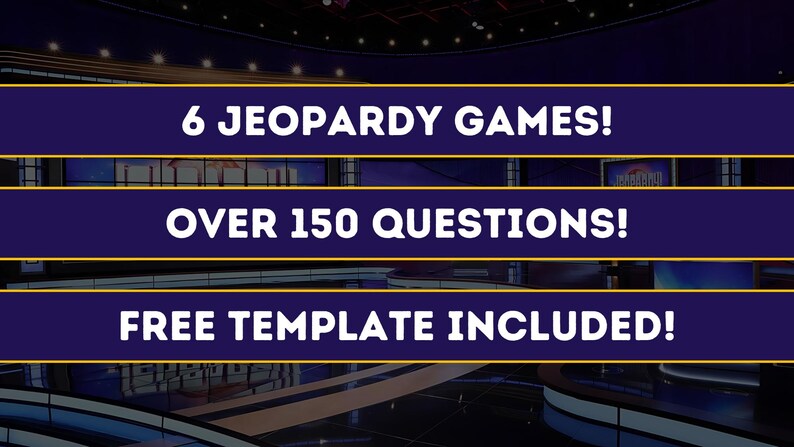 General Knowledge Jeopardy | Interactive Powerpoint Quiz (digital ...