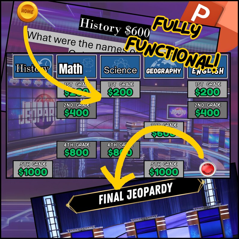 Are You Smarter Than a 5th Grader: Jeopardy Edition - Interactive ...