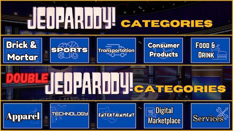 Logo Quiz Jeoparddy Edition - 3 Full Powerpoint Games With Over 150 ...