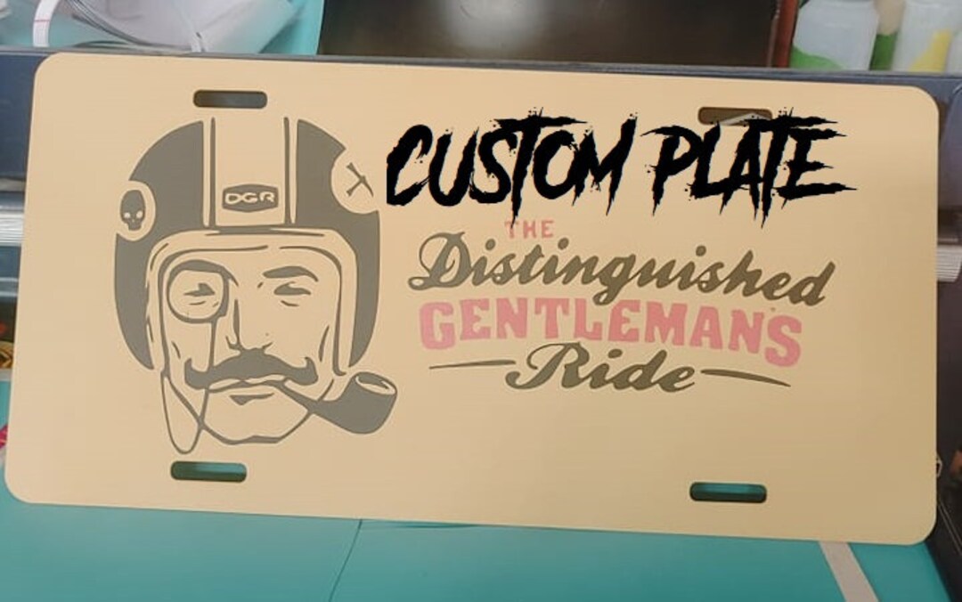 Custom Airbrushed 6X12 License Plate - Etsy