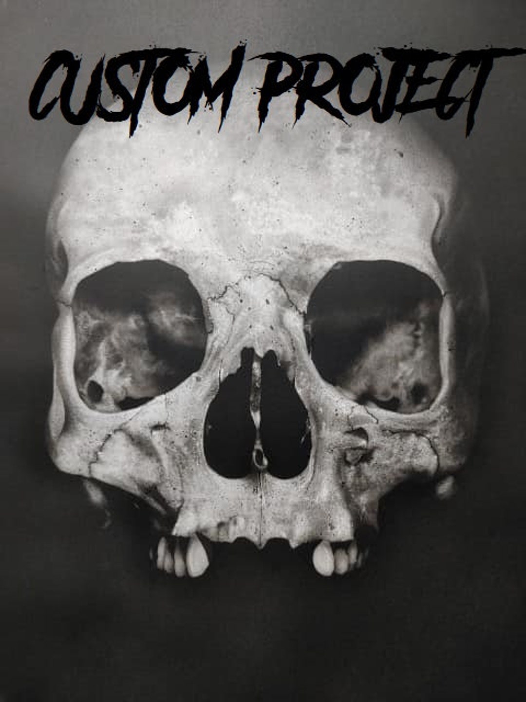 Custom Airbrush on Heavy Weight Paper - Etsy