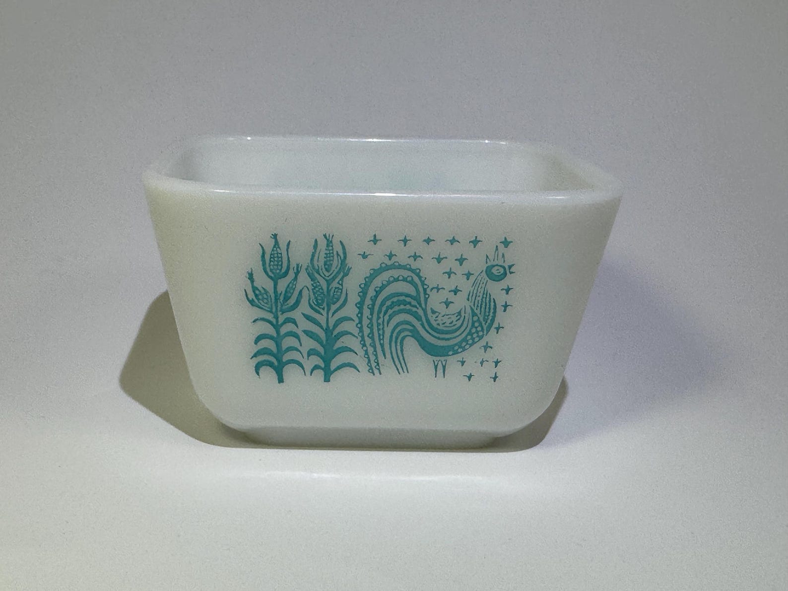 Complete Set of Blue Amish Butterprint Refrigerator Dishes "fridgies ...