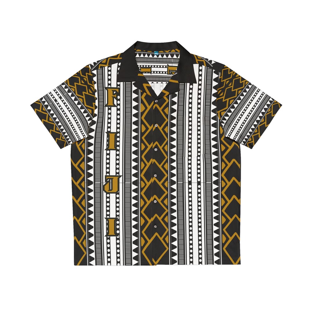 Hawaiian Shirt, Fijian Islander Paradise Island Life, Men's Aloha Beach ...