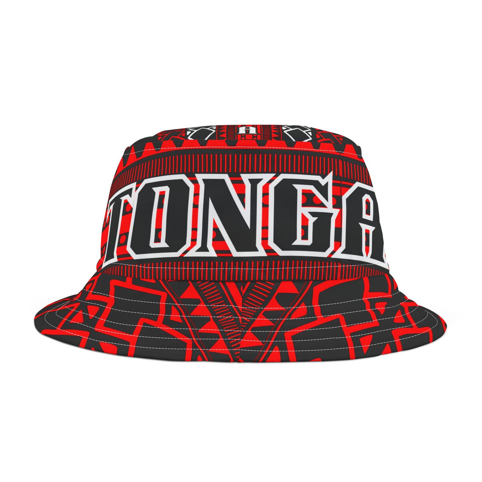 Bucket Hat, Tongan Tonga Print, Island Vibes Cap, Pacific Islander ...
