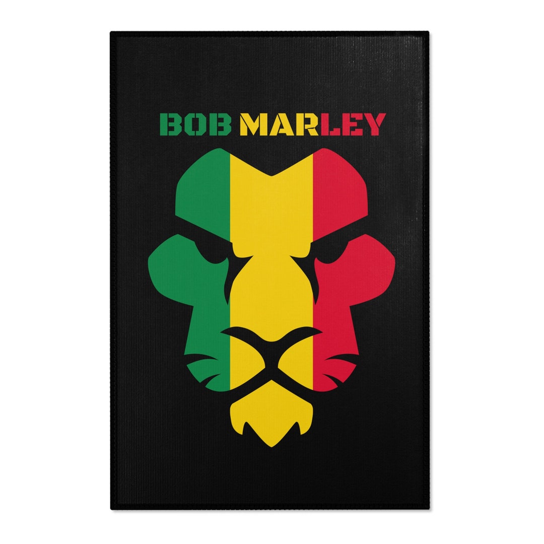 Bob Marley Rasta Area Rug - Etsy