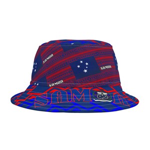 Bucket Hat, Samoan Samoa Pride Islands Hat, Tropical Island Headwear ...