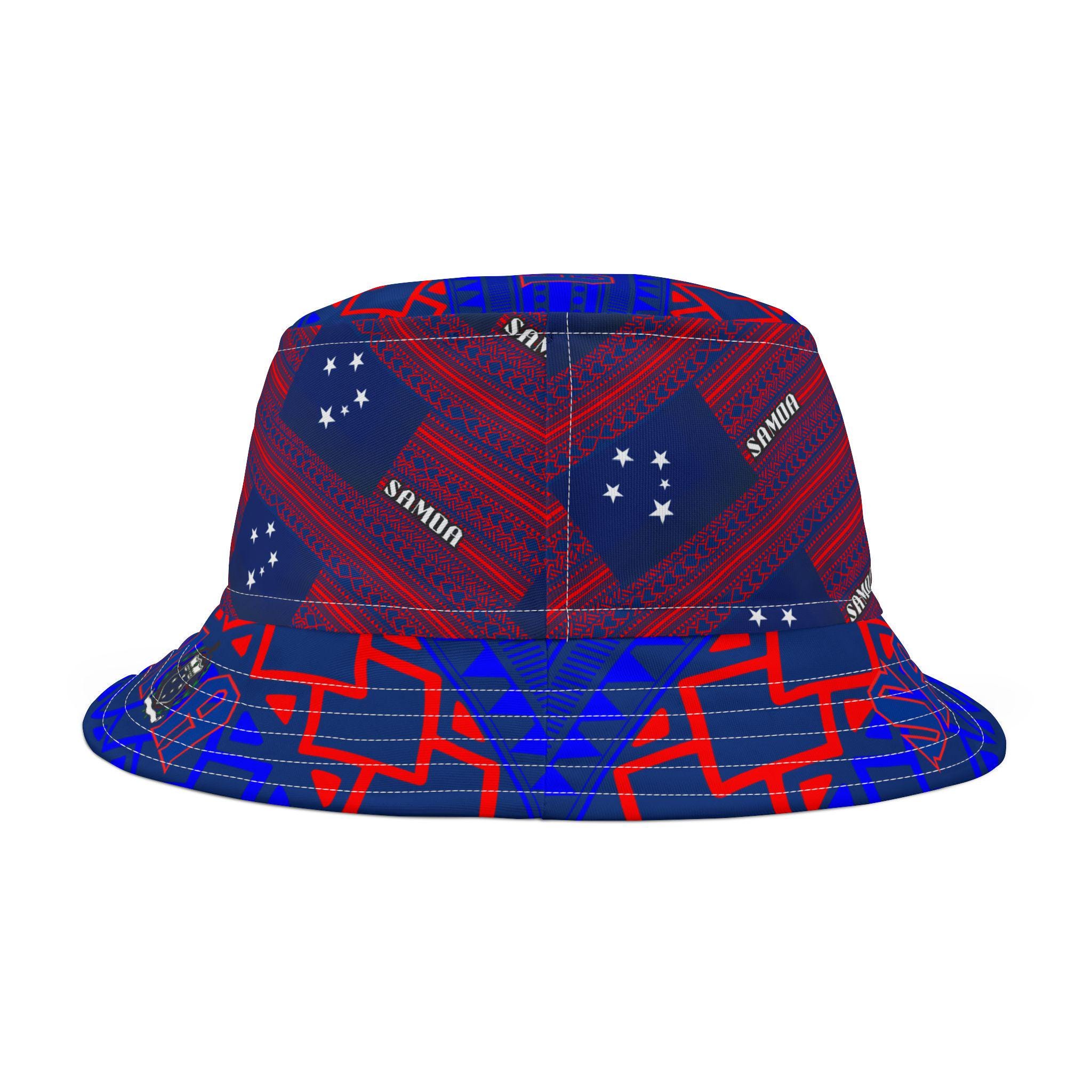 Bucket Hat, Samoan Samoa Pride Islands Hat, Tropical Island Headwear ...
