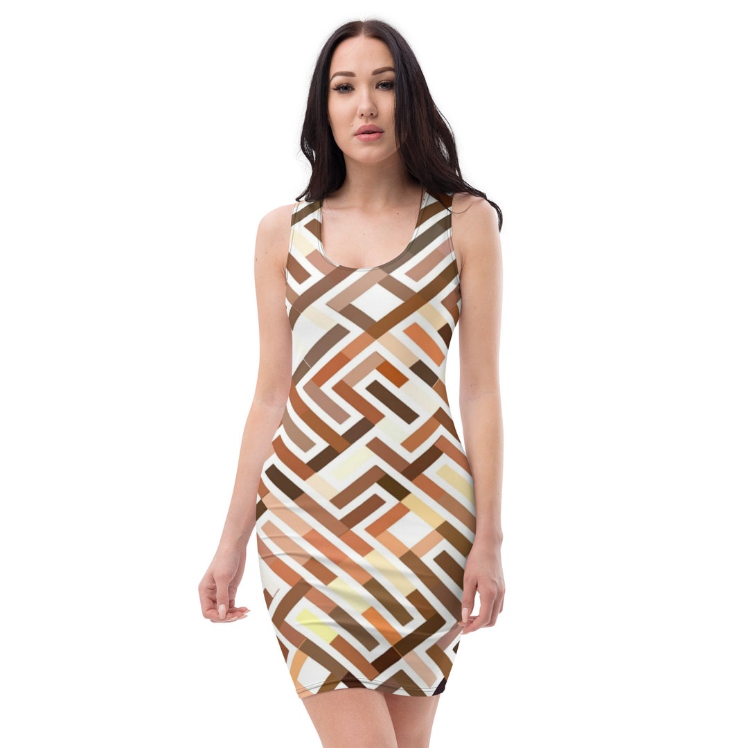Sublimation Cut & Sew Dress "qubist" - Etsy