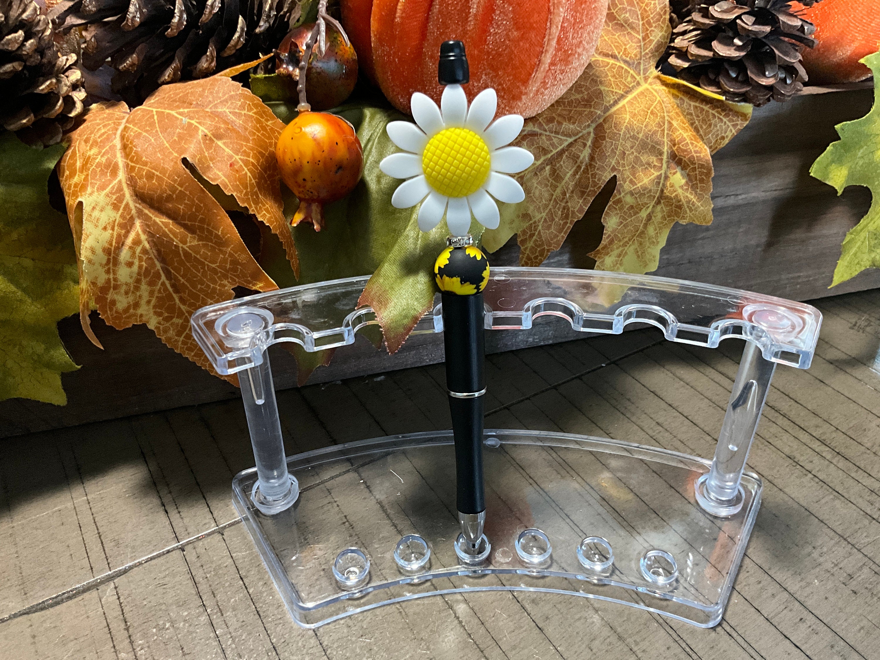 Sun Flower Beaded Pens - Etsy