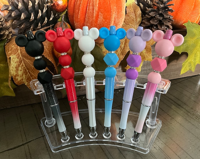 Mickey Mouse Beaded Pens - Etsy