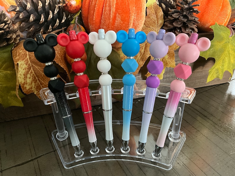 Mickey Mouse Beaded Pens - Etsy