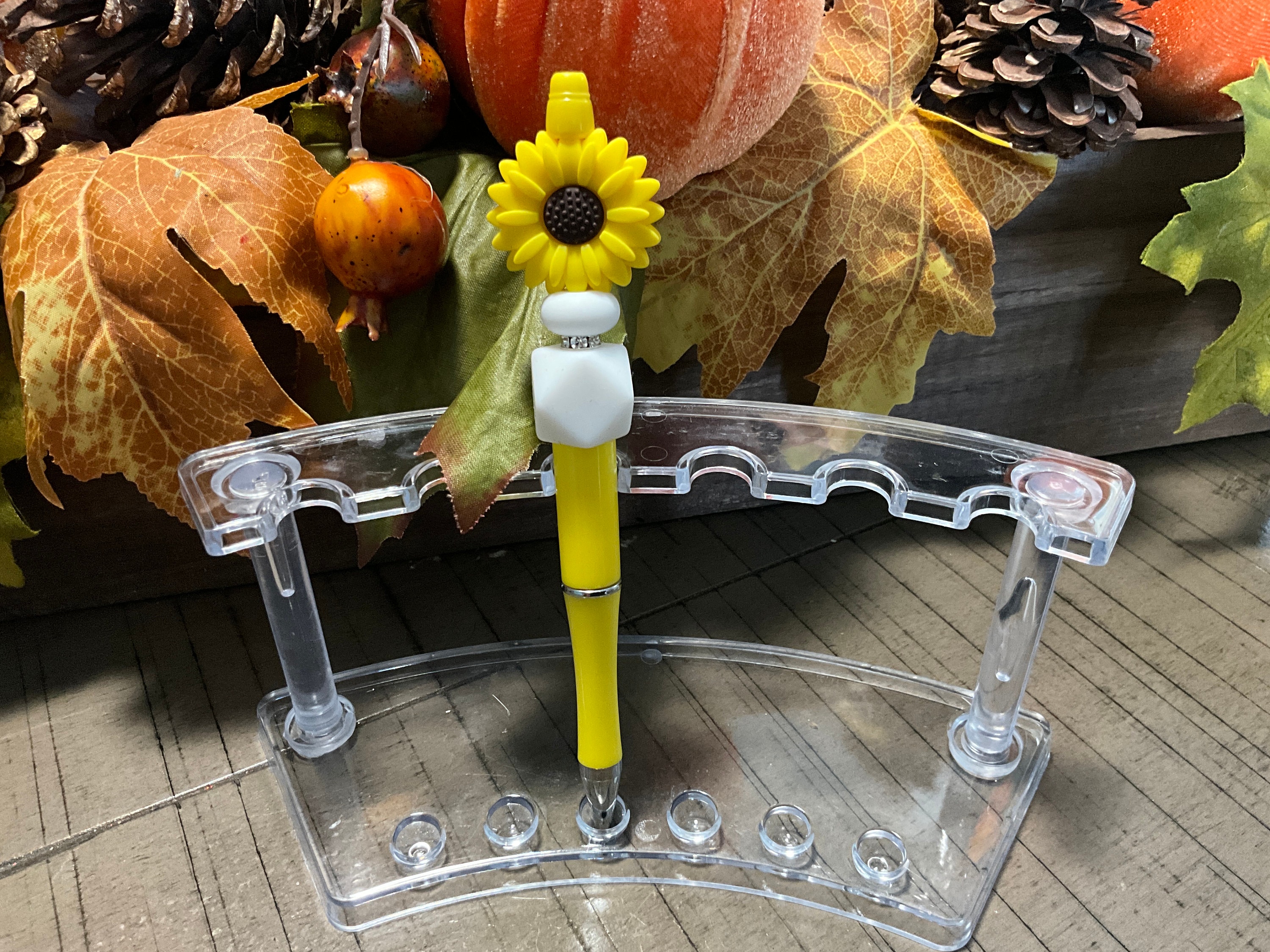 Sun Flower Beaded Pens - Etsy