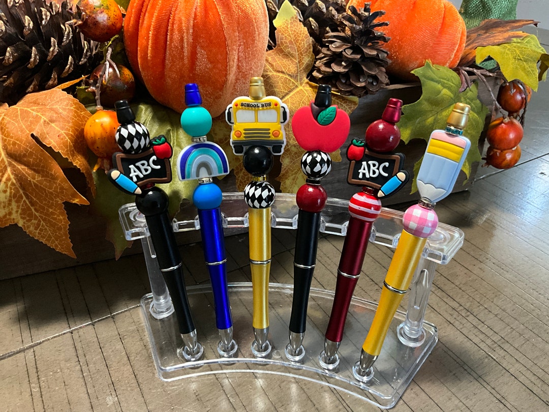 Back to School Beaded Pens - Etsy