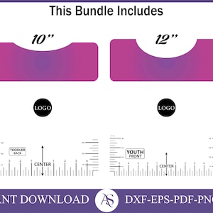 T-shirt Alignment Tool Svg, T-shirt Ruler Svg, T-shirt Placement Guide ...