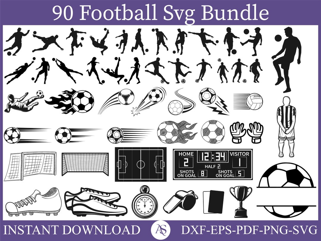 SOCCER Svg Bundle, SOCCER Svg Cut Files for Cricut,soccer Mom Svg ...