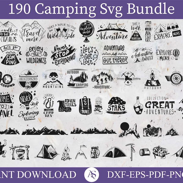 Camp Svg - Etsy