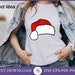 Santa Hat SVG, Christmas Layered Cut File, Christmas SVG, Christmas ...