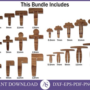 60 Honeycomb Bed Pins, Laser Retainer Pins, Crumb Tray Pins, Laser Cut ...