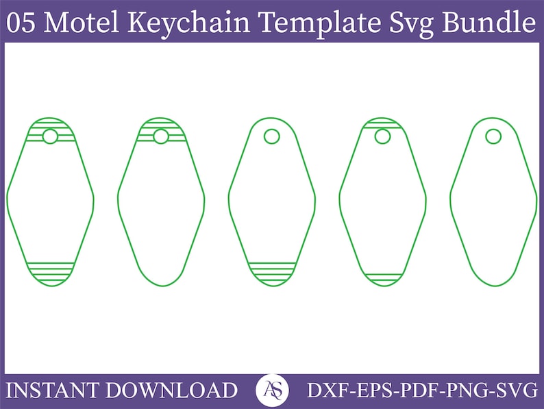 05 Motel Keychain Template Svg, Dxf, Eps, Png, Jpg, Motel Keychain Svg ...