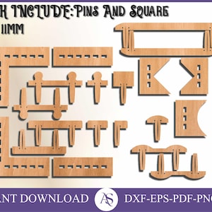 Laser Honeycomb Bed Pin + Size Test Tool, Laser Anti-flashback Hold ...