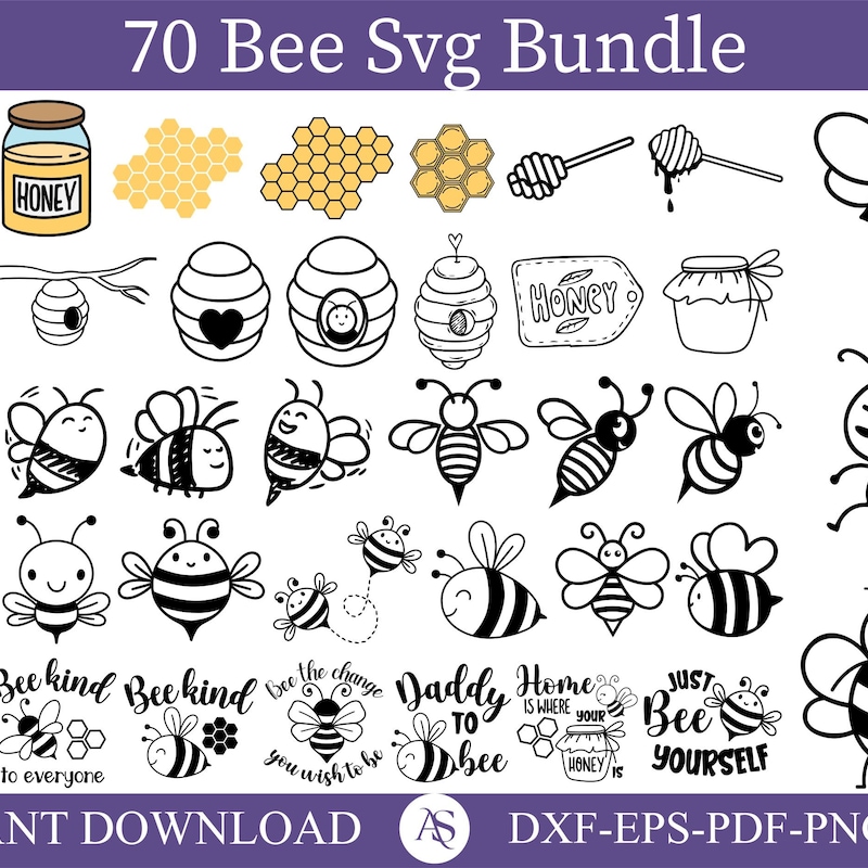 Bumble Bee Svg - Etsy