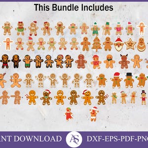 Gingerbread Man Svg, Gingerbread Woman Svg, Christmas Svg, Bundle Svgs ...