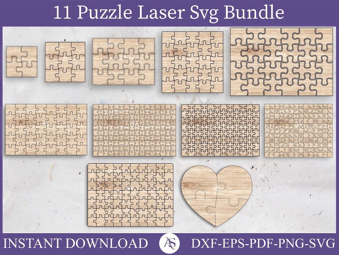 Puzzle Svg Templates, Jigsaw Puzzle Svg, Puzzle Cut Template, Puzzle ...