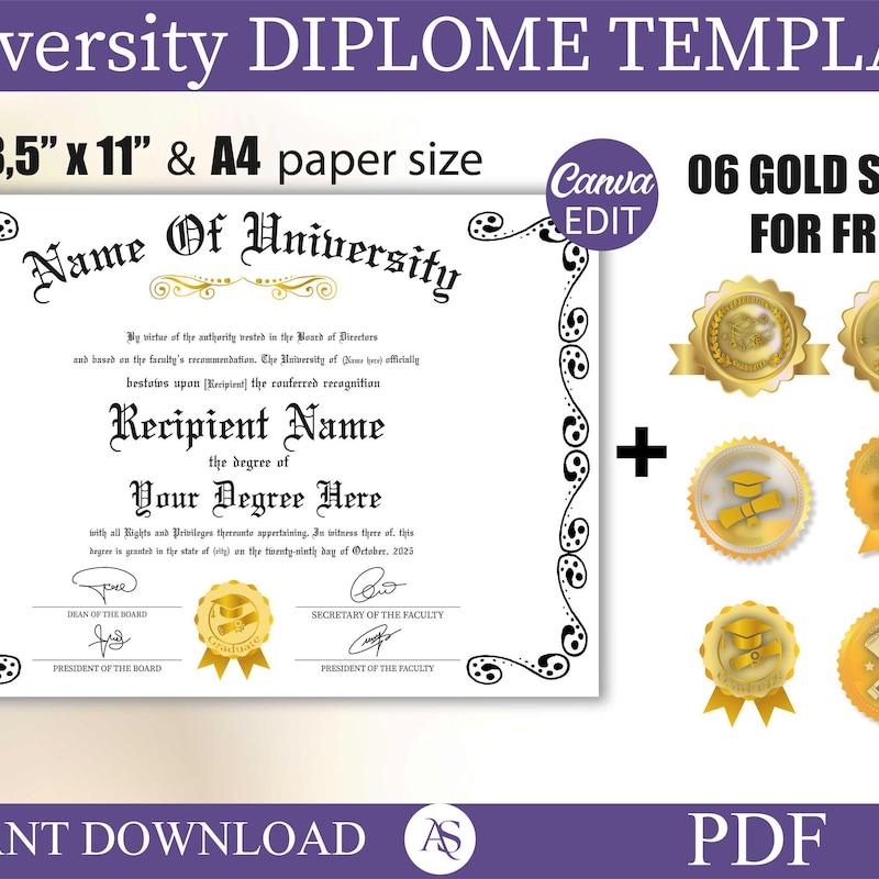 Diploma Svg - Etsy