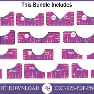 T-shirt Alignment Tool Svg, Tshirt Ruler Svg, T-shirt Placement Guide ...