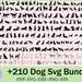 Dog SVG Bundle Dog PNG Bundle Dog Clipart Dog SVG Cut Files - Etsy